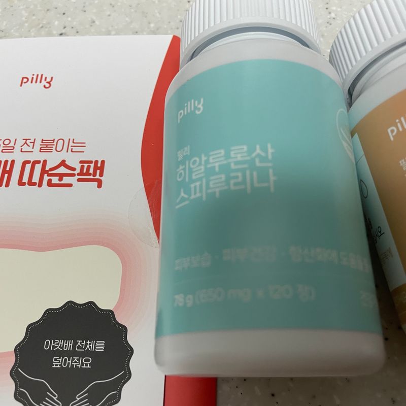 J님의 히알루론산 스피루리나프로바이오틱스 추천 후기 맞춤영양제 필리